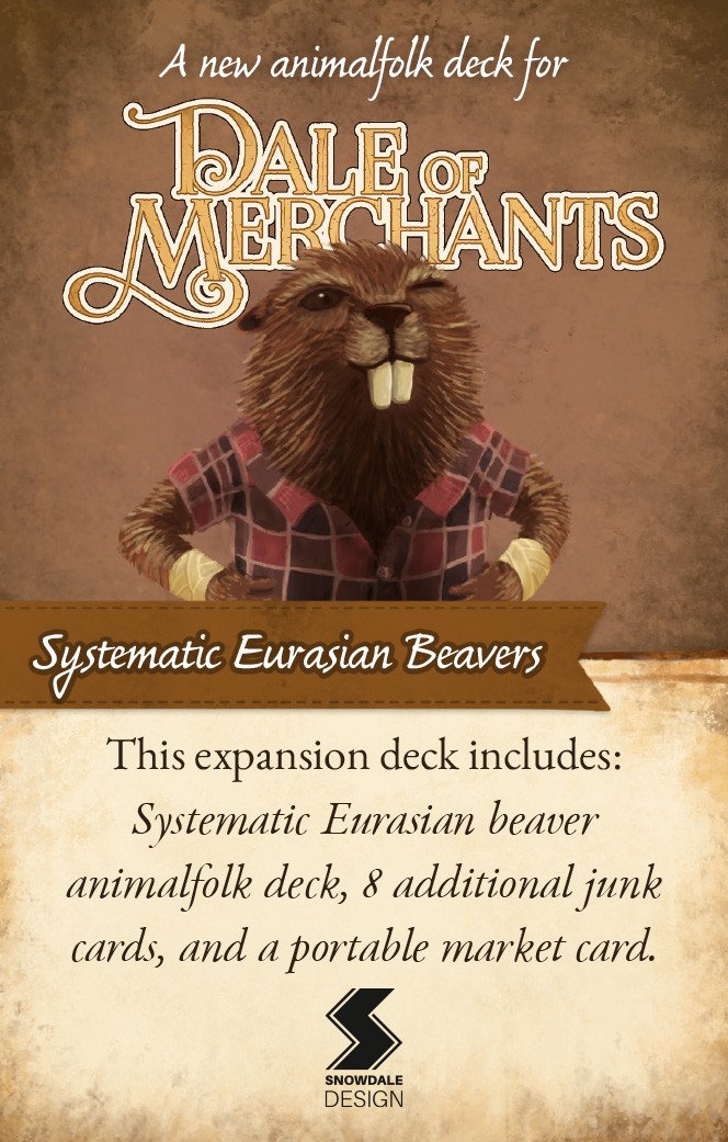 Dale of Merchants: Systematic Eurasian Beavers - Board Game Nexus