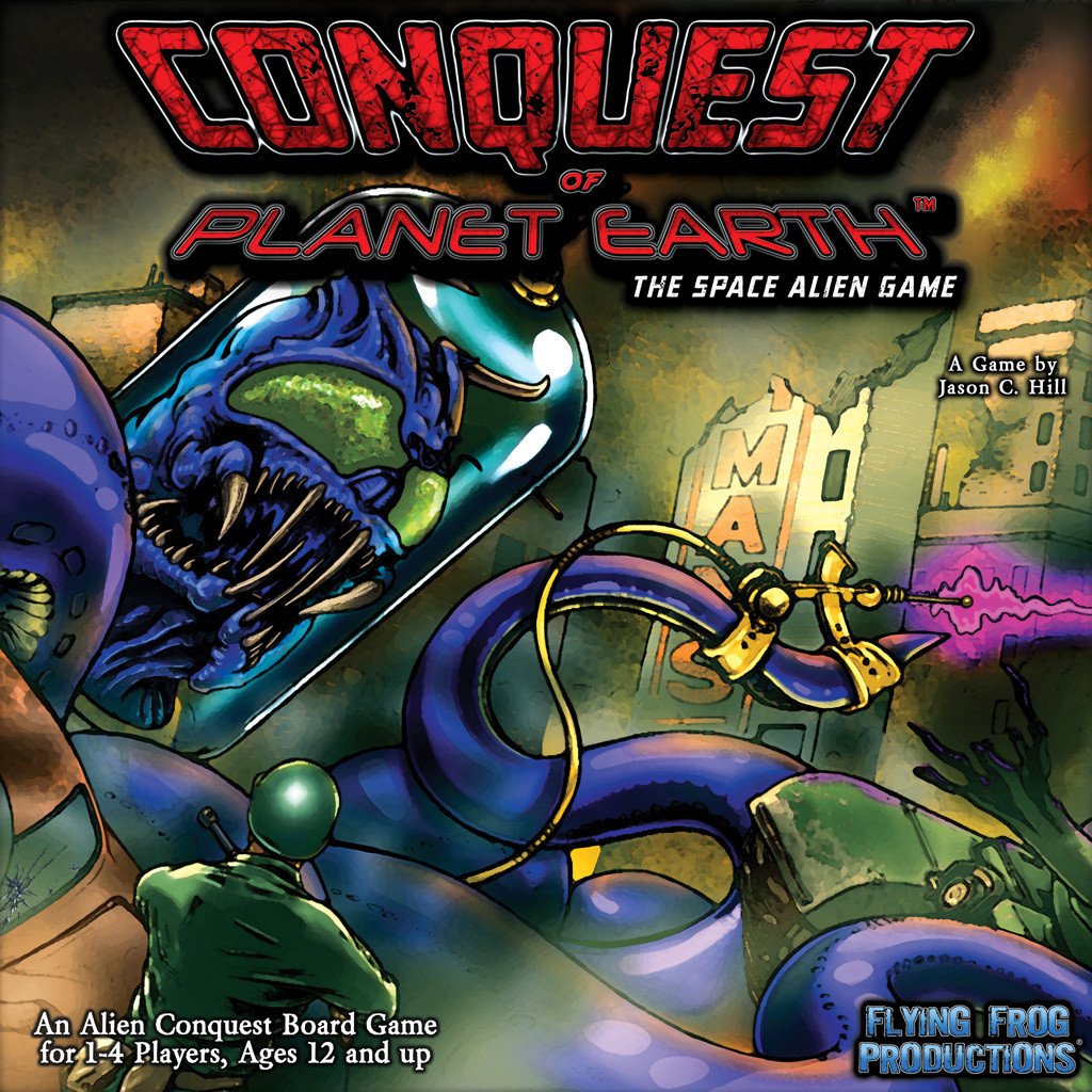 Conquest of Planet Earth: The Space Alien Game - Board Game Nexus