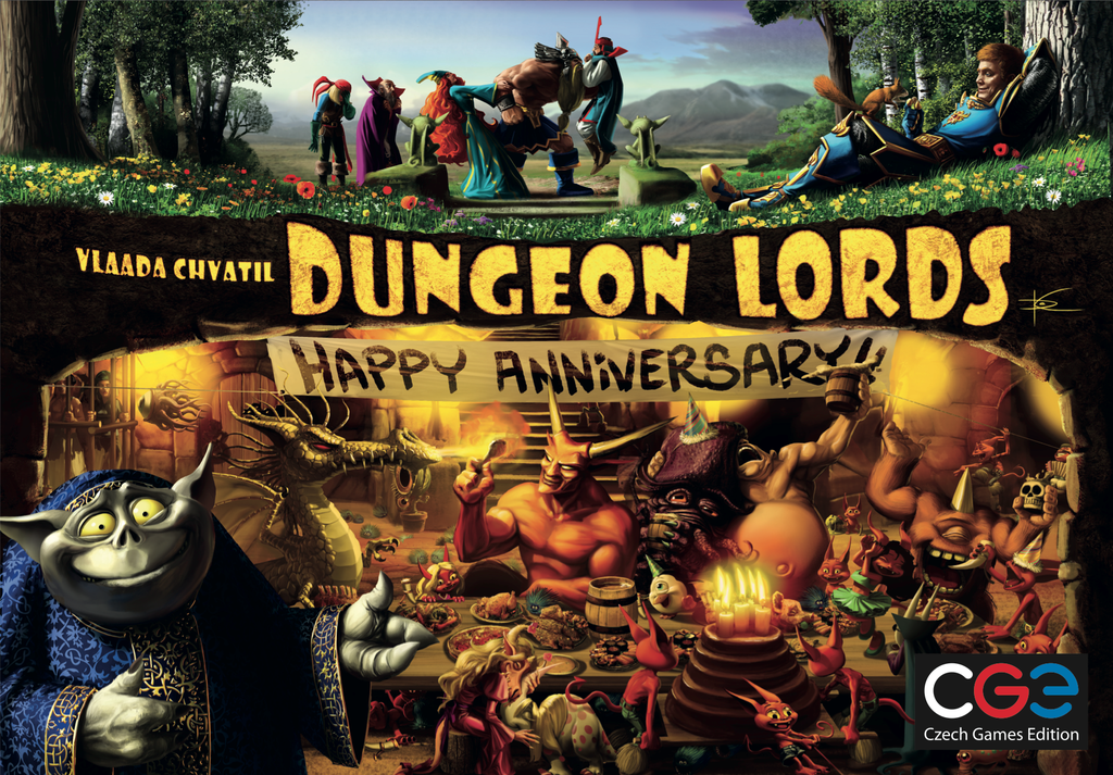 Dungeon Lords: Happy Anniversary - Board Game Nexus
