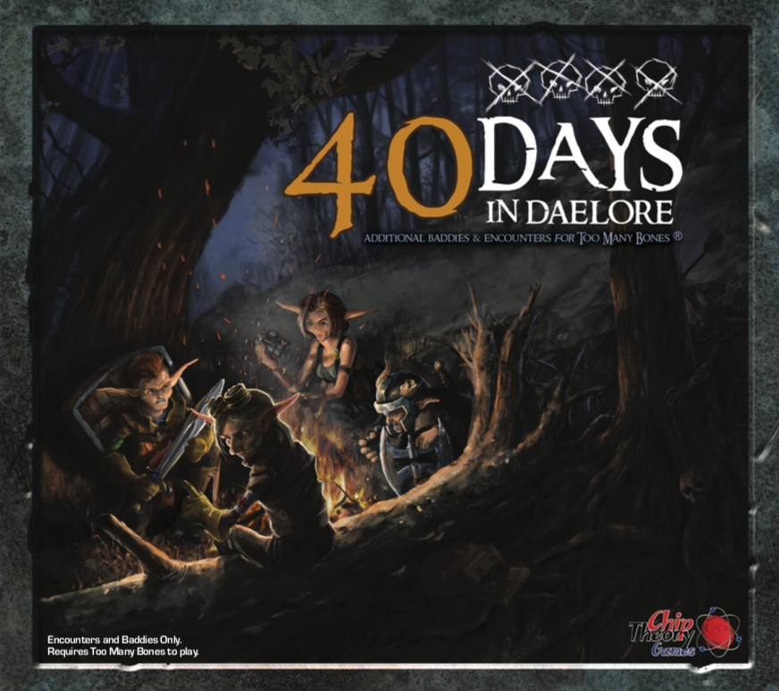 Too Many Bones: 40 Days in Daelore - Board Game Nexus