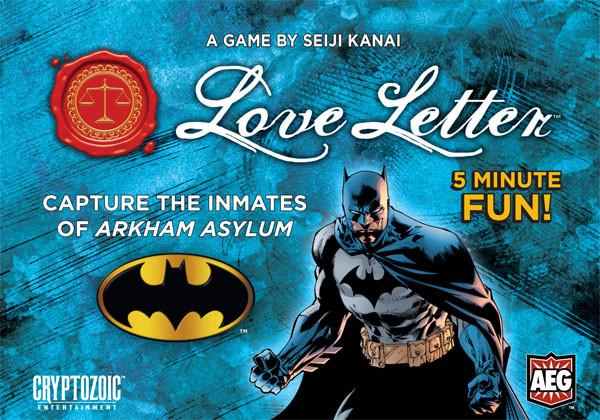 Love Letter: Batman (Boxed Edition) - Board Game Nexus
