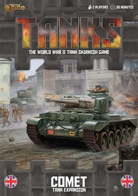 Tanks: British Comet Tank Expansion - Board Game Nexus