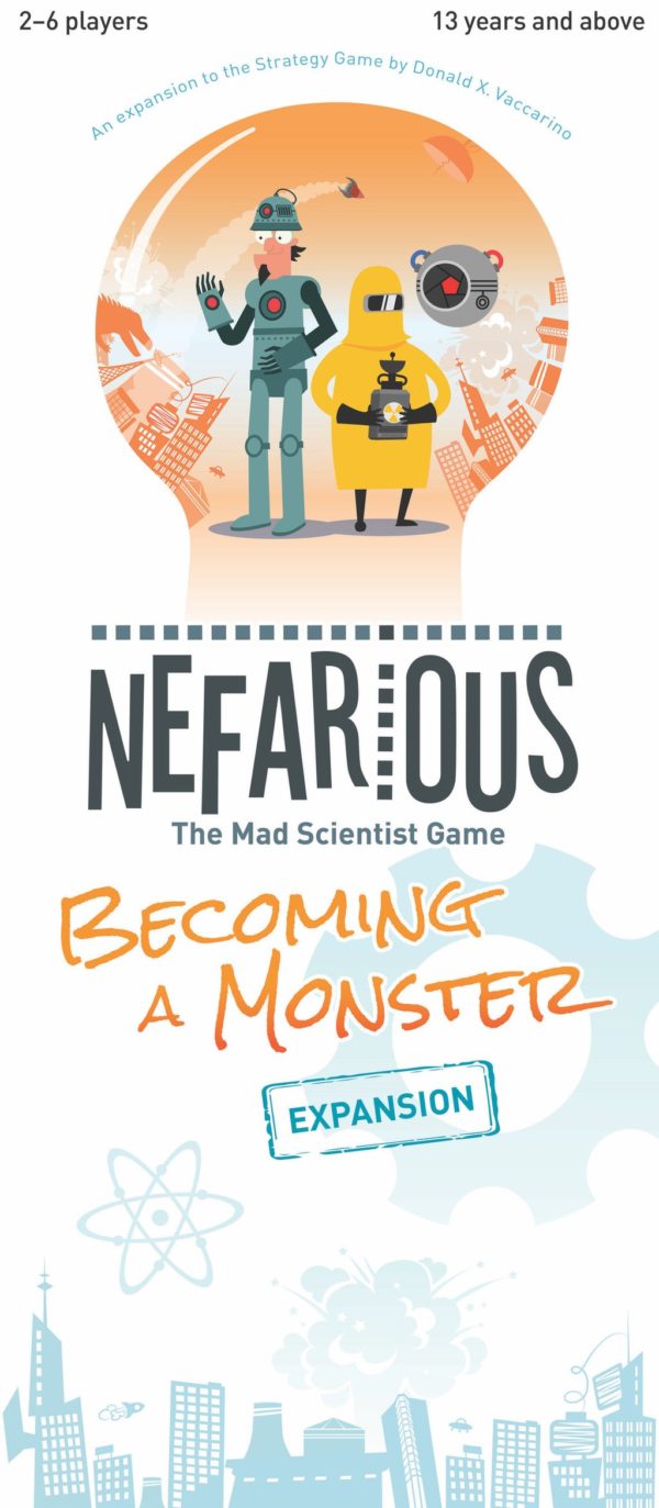 Nefarious: Becoming a Monster Expansion - Board Game Nexus