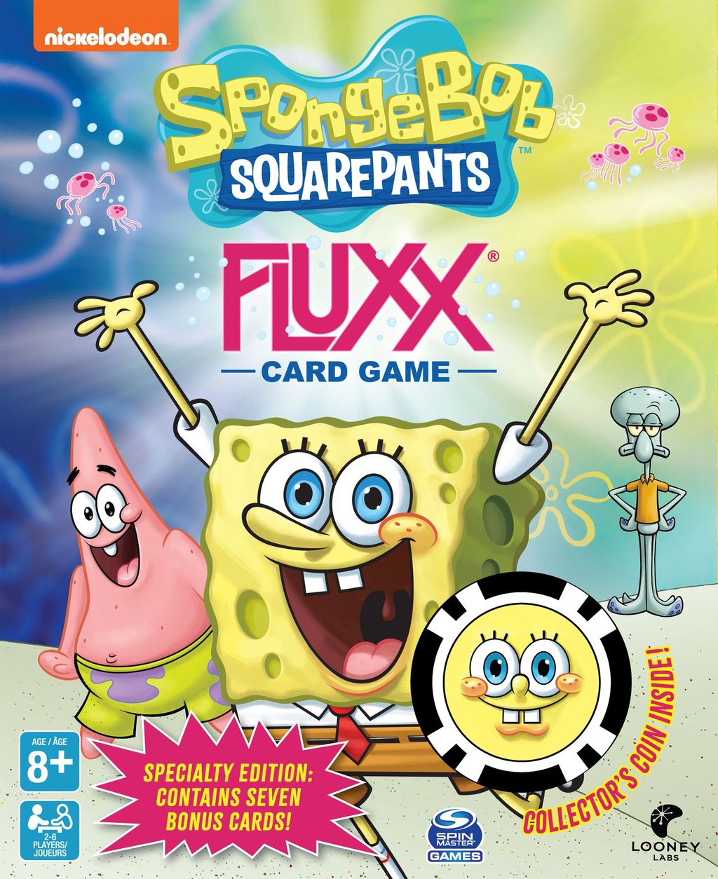 SpongeBob SquarePants Fluxx - Board Game Nexus