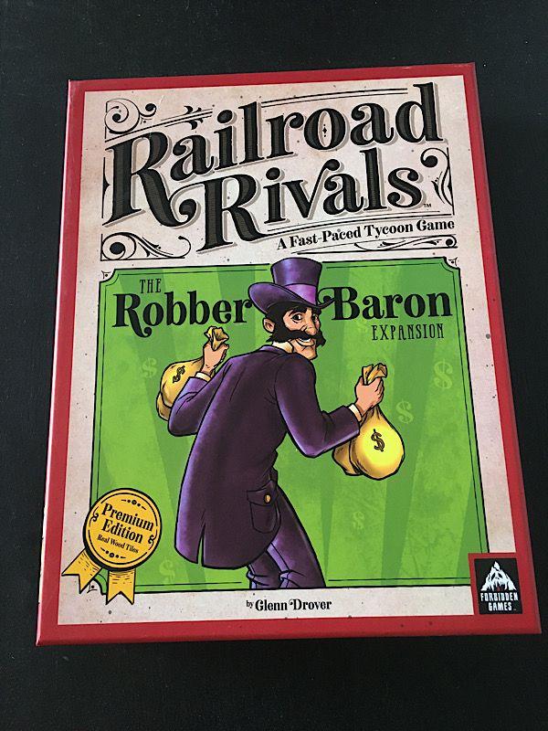 Railroad Rivals: Robber Baron Expansion (Premium Edition) - Board Game ...