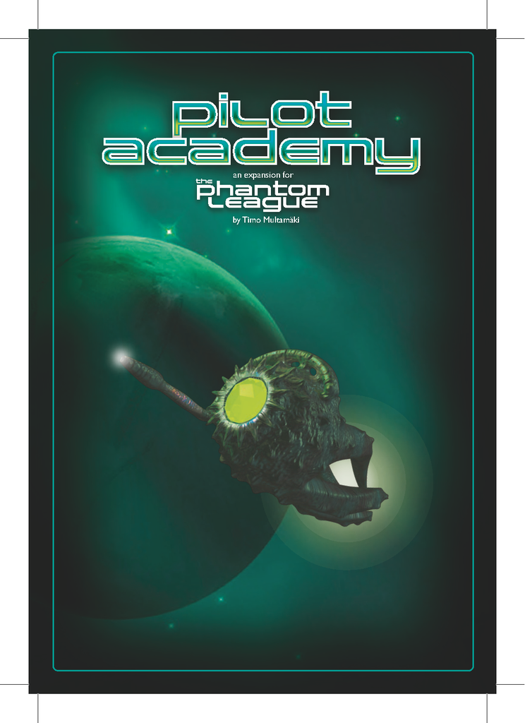 Phantom League: Pilot Academy - Board Game Nexus